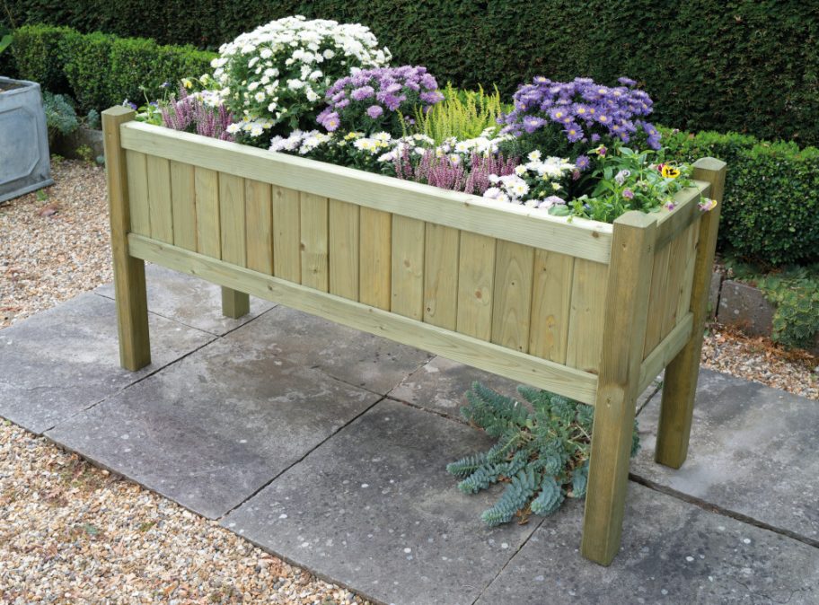 Elite long planter – Deeside Log Cabins
